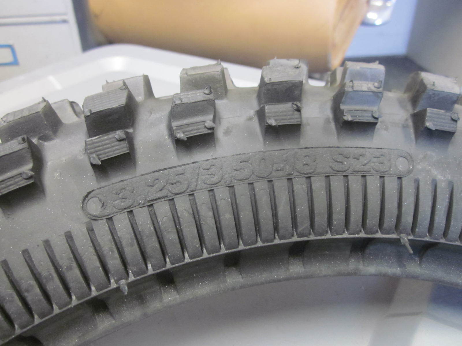 NOS Barum Special Six Days 3.25-3.50x18 18" S23 Knobby Tire Motocross ...