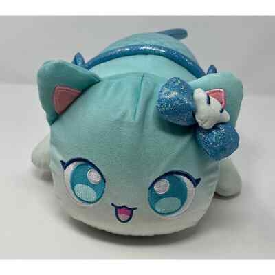 Blue Mermaid MeeMeows Catface Plush Stuffed Animal Large 10” Cat Cute ...