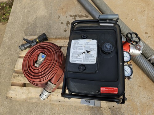 ROSSENBAUER OTTER PORTABLE FIRE PUMP LPP FIRE RESCUE VAT INCLUDED | eBay UK