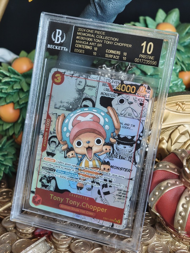 Manga Chopper EB01 One Piece Tcg Beckett Black Label | eBay