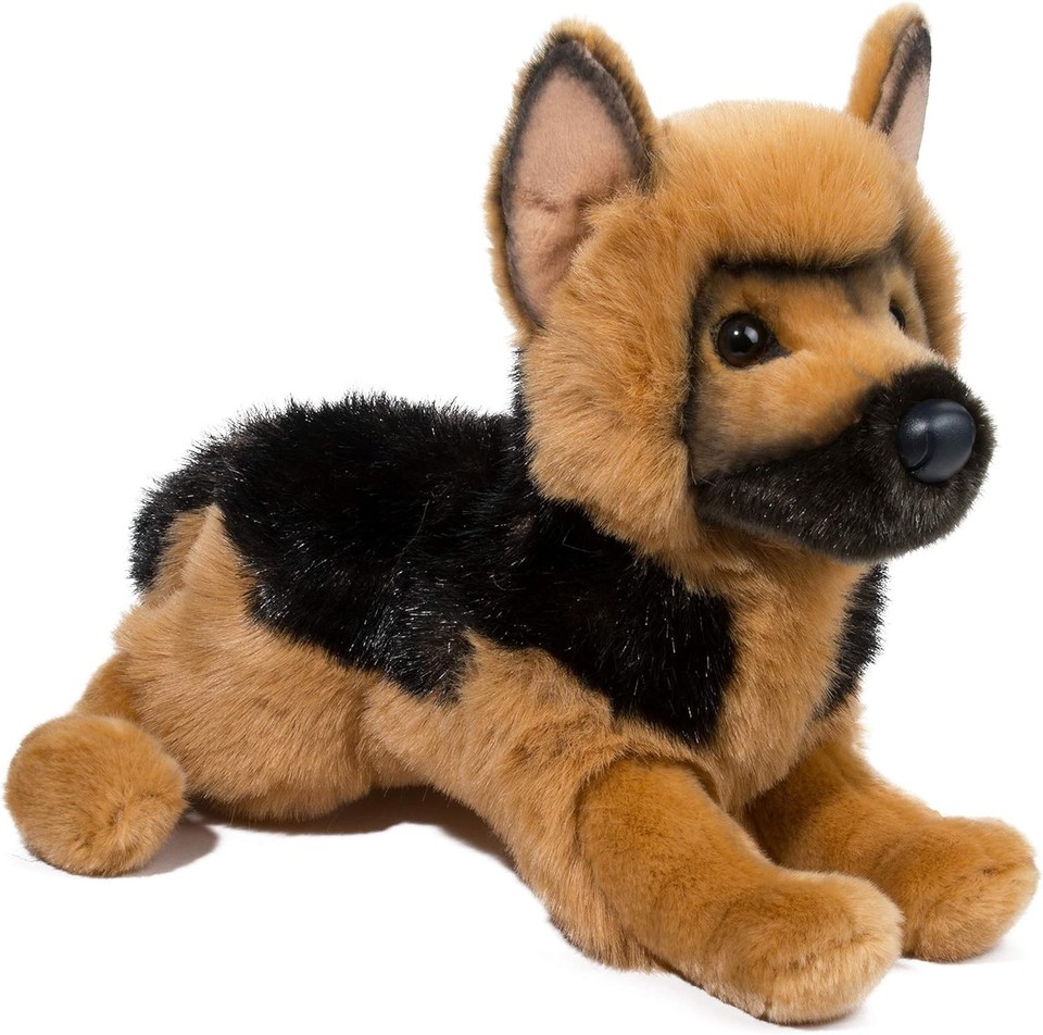 Douglas General German Shepherd Dog Plush Stuffed Animal. UK Seller ...