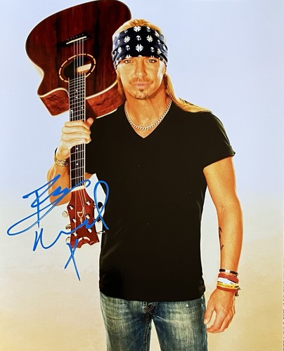 BRET MICHAELS AUTOGRAPHED SIGNED POISON 8X10 PHOTO | eBay