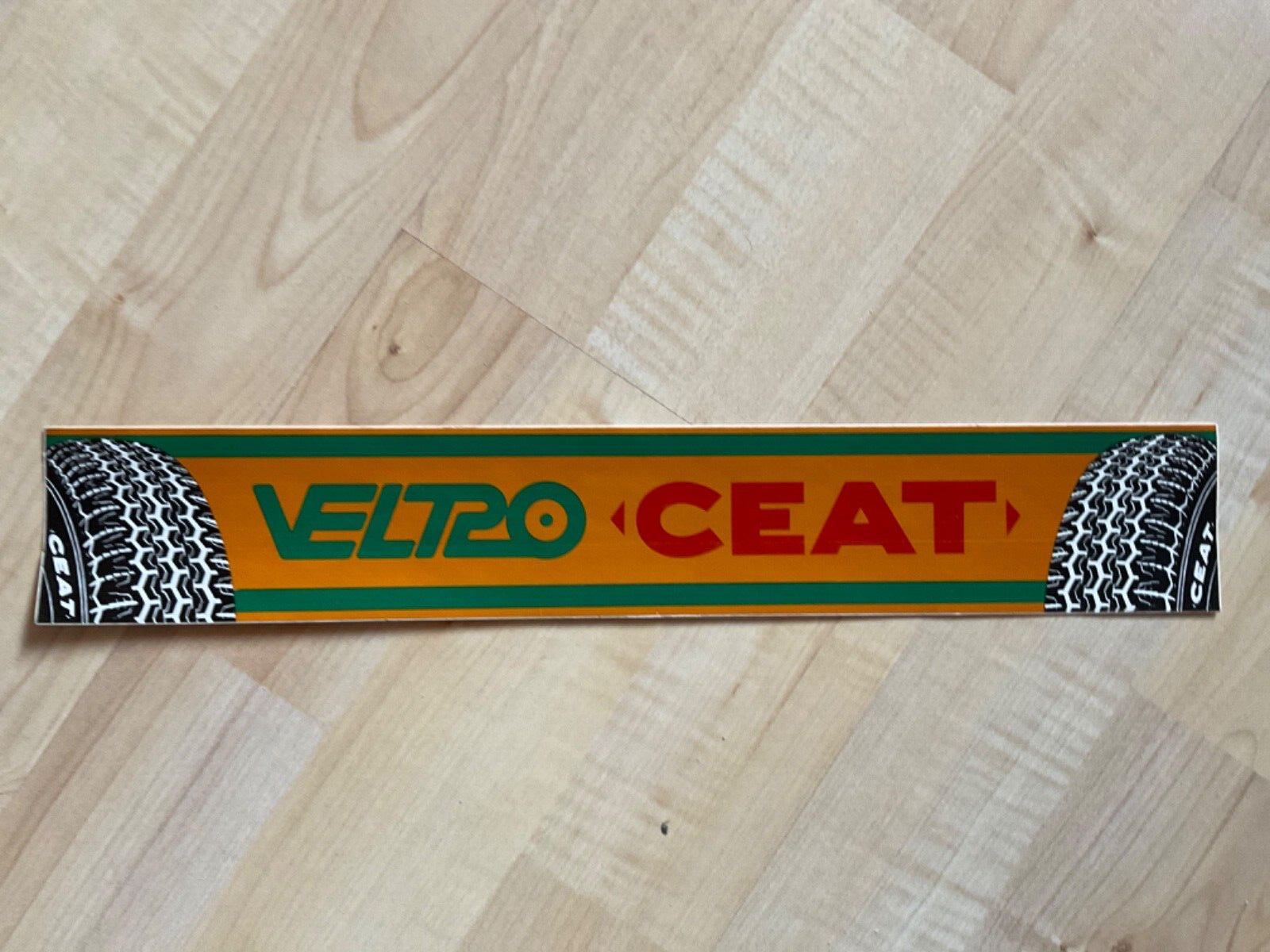 Adhesive Sticker - Veltro CEAT tires - Vintage 80s Original decal | eBay