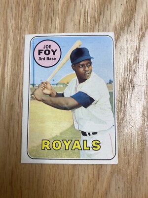 1969 Topps Baseball Joe Foy Kansas City Royals Card #93 | eBay