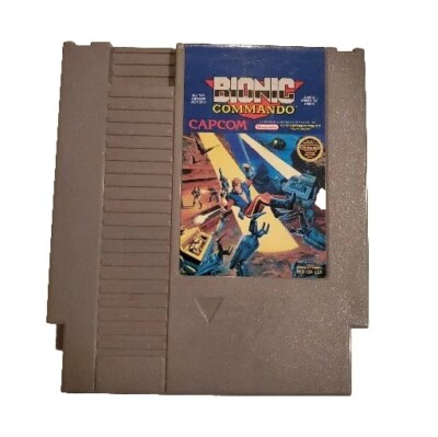 Bionic Commando (Nintendo Entertainment System, NES) Capcom TESTED ...