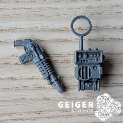 40K Astra Militarum Krieg Bits | Krieg Command Squad | Vox Pack ...