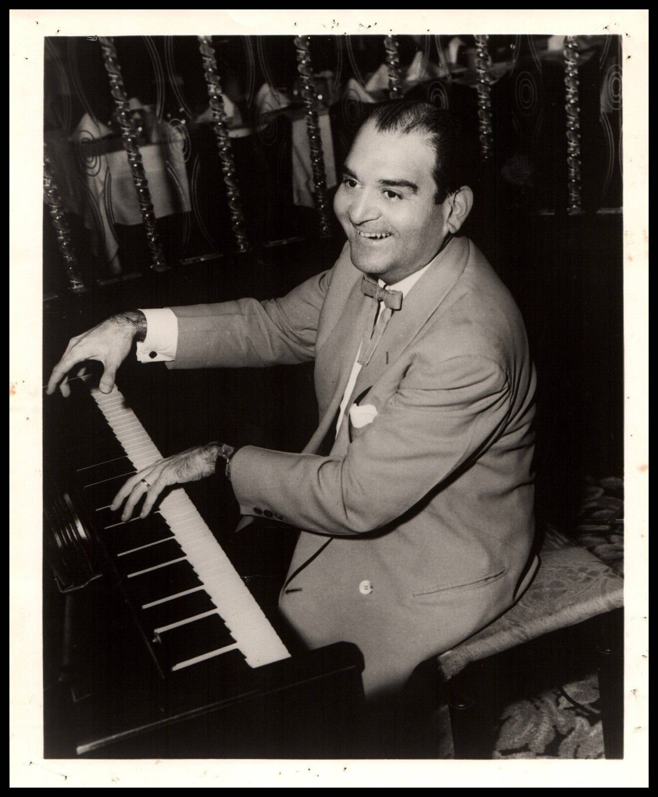 CHARLIE BARNET Jazz Saxophonist PERFORMANCE SIGNED AUTOGRAPH 1960s ...