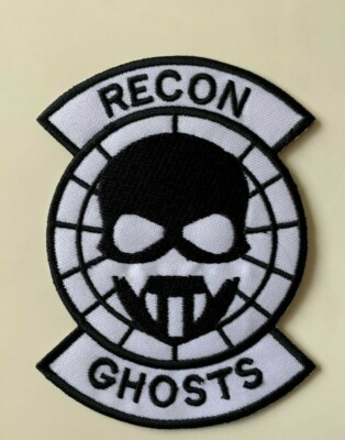 Recon Ghosts Embroidered Iron On Sew On Patch Badge | eBay