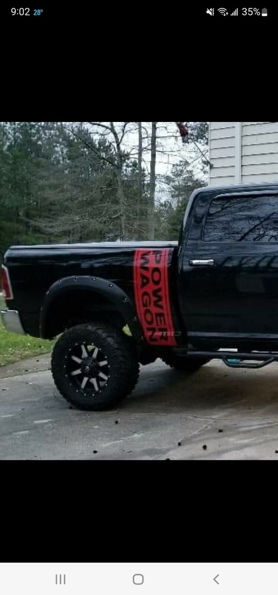 USA Flag Decal For 2005-2020 Ram 2500 Power Wagon Rear Door, 47% OFF