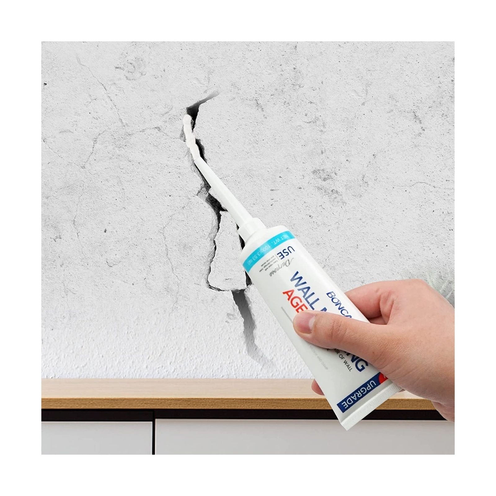 BONCART Spackle Wall Repair Kit,Drywall Repair kit,Wall Mending Agent ...