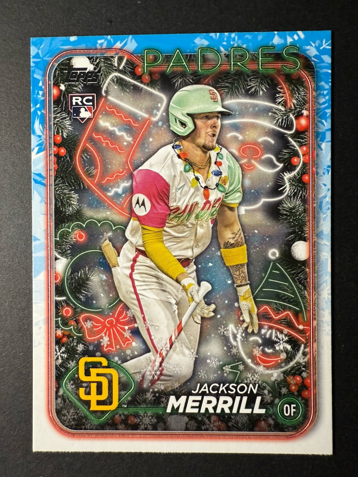 2024 Topps Holiday Jackson Merrill RC Hidden Elf Variation H160 | eBay