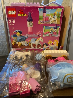 LEGO DUPLO 6153 DISNEY PRINCESS LEGO SET CINDERELLA LEGOS NEW OPEN BOX ...
