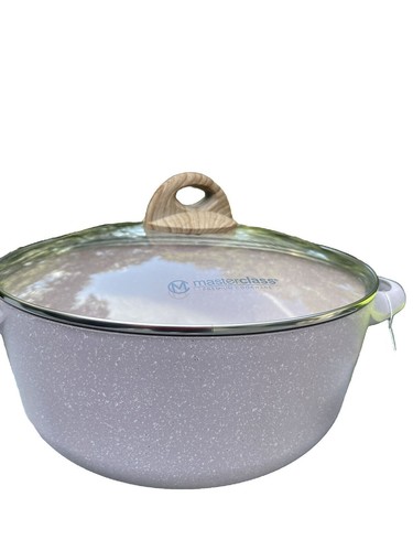 Master Class Cookware Casserole/Pot 11 inch With Lid Qt Lavender ...