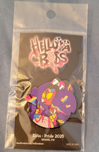 Helluva Boss Blitz Pride 2025 Enamel Pin | eBay