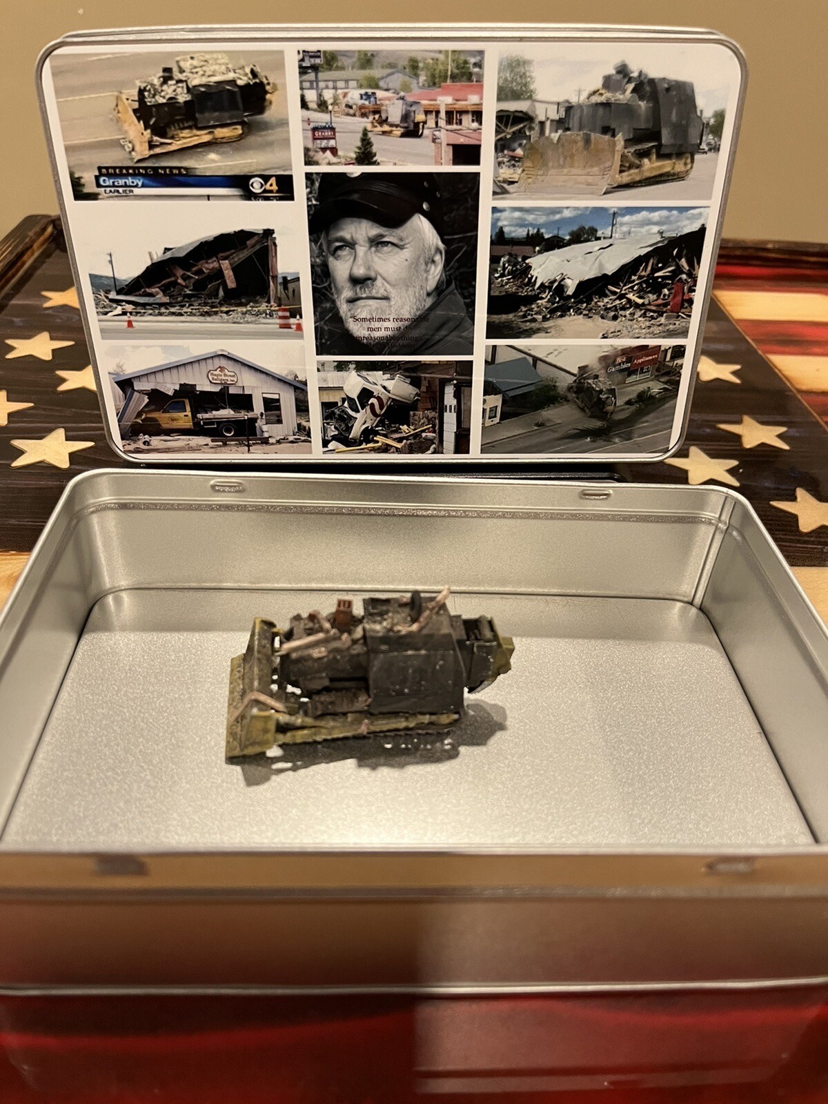 Miniature Killdozer Model, Dozer+Tin | eBay