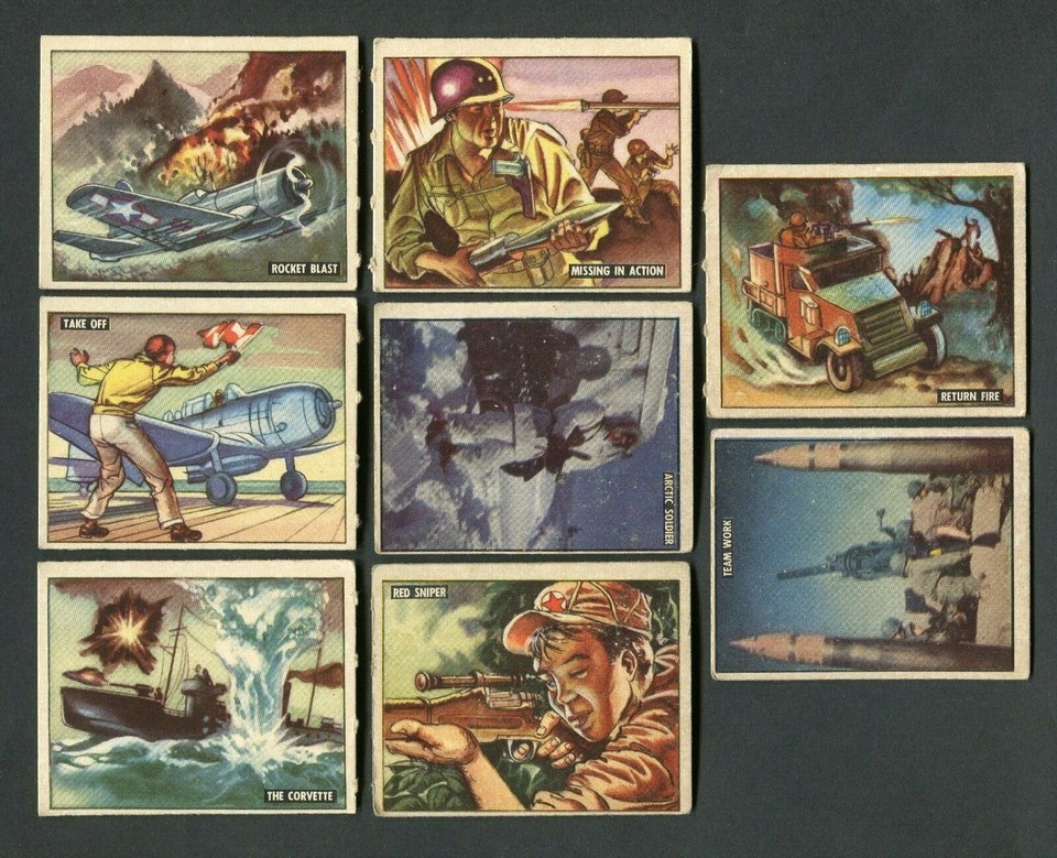 1950 Topps Freedom's War Fair To VG You Pick 'Em Complete Your Set | eBay