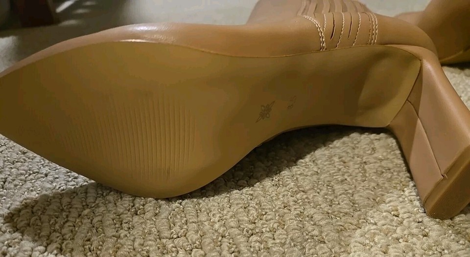 BCBGeneration Womens Kalia Faux Leather Embossed Ankle Boots Shoes BHFO ...