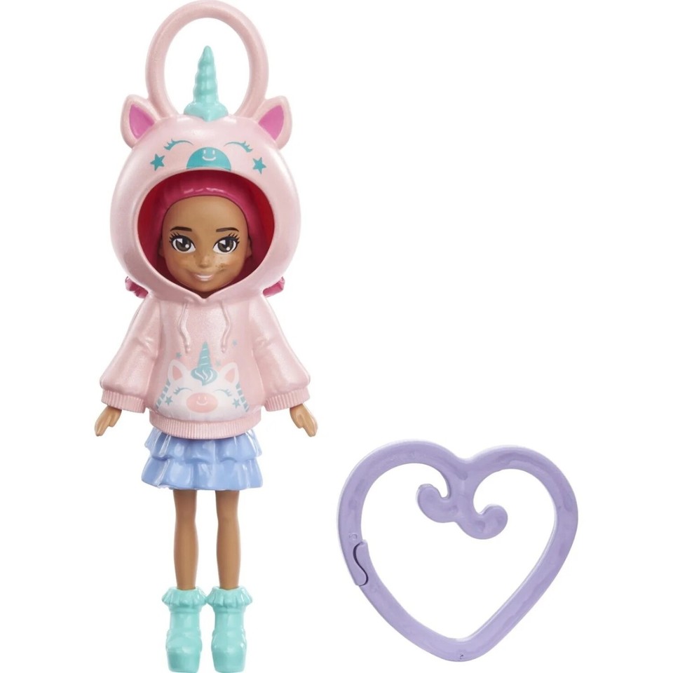 POLLY POCKET ACTIVE POSE DOLLS 9cm TRENDY OUTFIT ACCESSORIES SHANI LILA ...