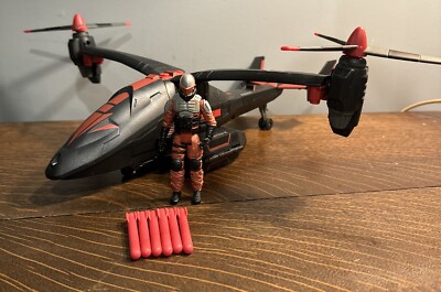 GI Joe Black Dragon VTOL 30th Anniversary POC Pursuit Cobra Complete | eBay