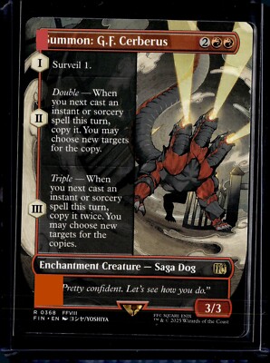 Summon: G.F. Cerberus - 368 - FIN - NM - MTG Magic the Gathering | eBay