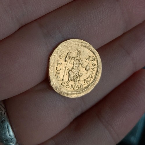 Justin II AV Solidus Gold Byzantine Coin 565-578 AD | eBay