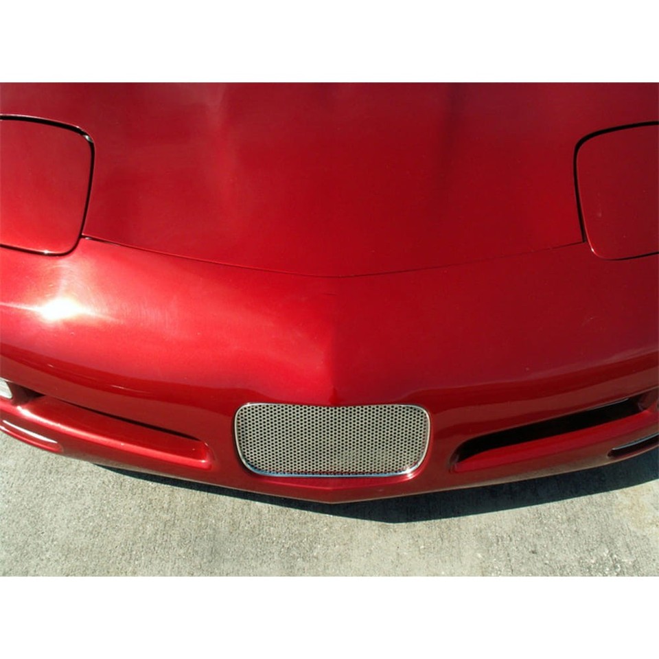 Perforated Stainless Steel Front License Plate Cover for 97-04 Chevy ...
