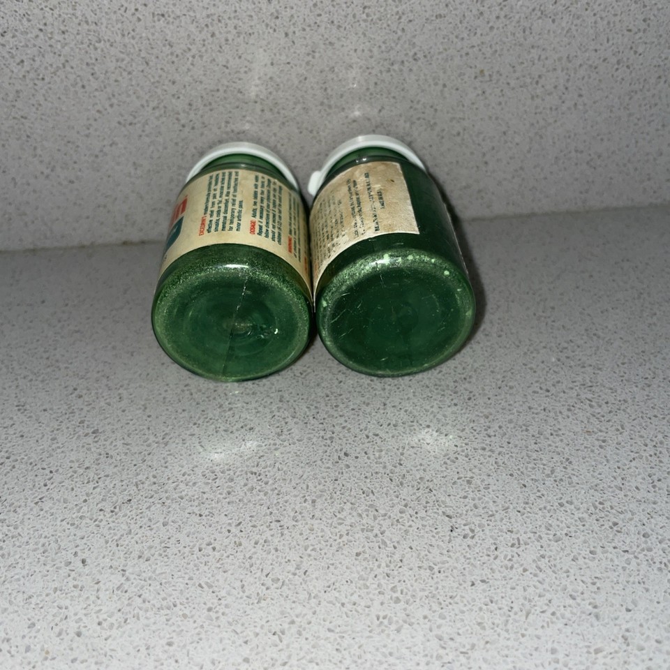 Vintage 2 Excedrin Extra Strength Pain Analgesic Tablets Plastic Bottle ...