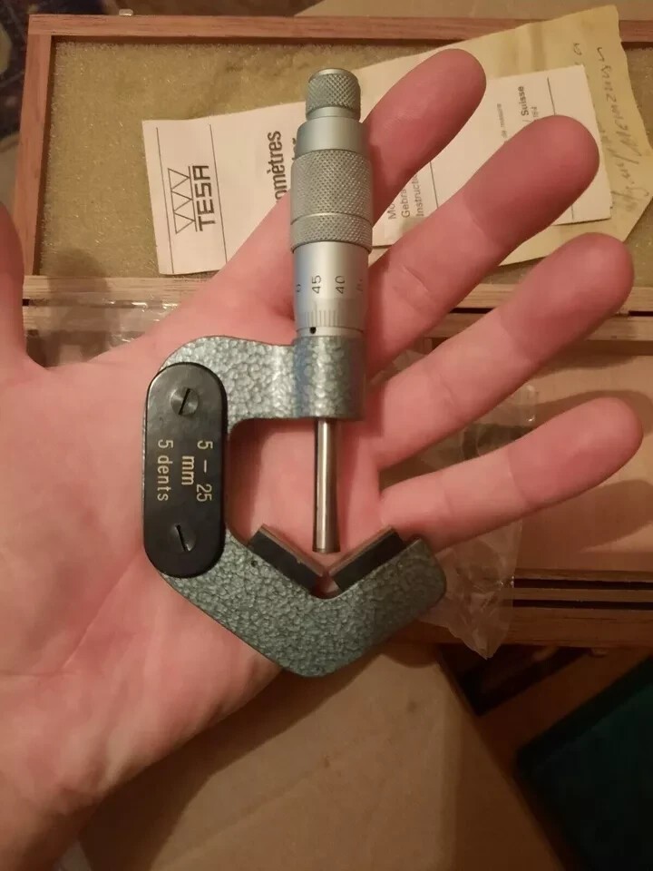 new Tesa 3-point micrometer 5-25mm | eBay