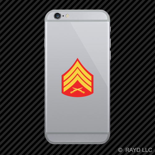 E-5 Sergeant Insignia Cell Phone Sticker Mobile usmc marine corps | eBay