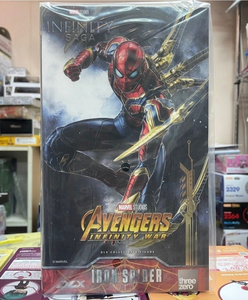 Threezero Marvel DLX Iron Spider Avengers The Infinity Saga MCU Spider ...