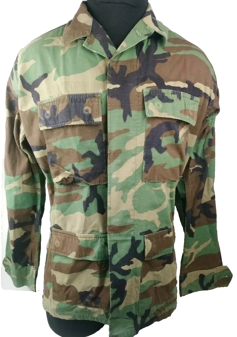 Military Coat Hot Weather woodland Camouflage pattern… - Gem