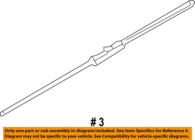 Land Rover Rear Wiper Blade Range Sport 16 - 20 LR070886 Genuine for ...