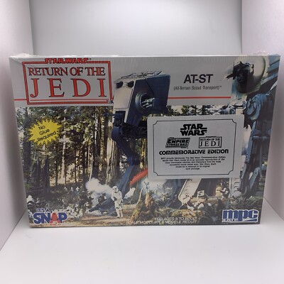 MPC Ertl Star Wars Return of the Jedi AT-ST Snap Model Kit 8734 (1992 ...