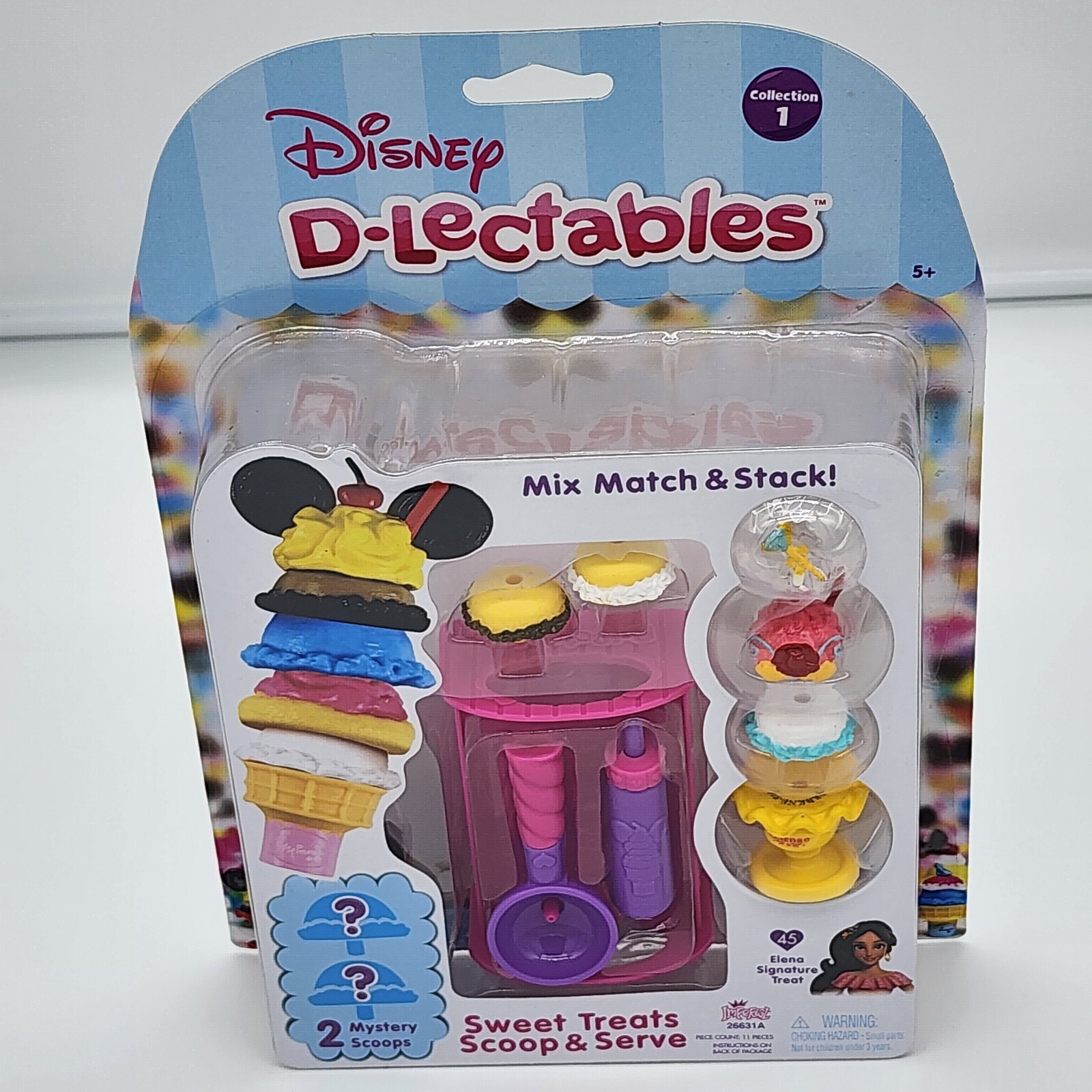 Disney D-lectables Elsa Pocahontas & Elena Collection 1 Mix Match ...