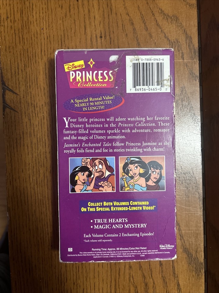 disney princess collection jasmine vhs | eBay