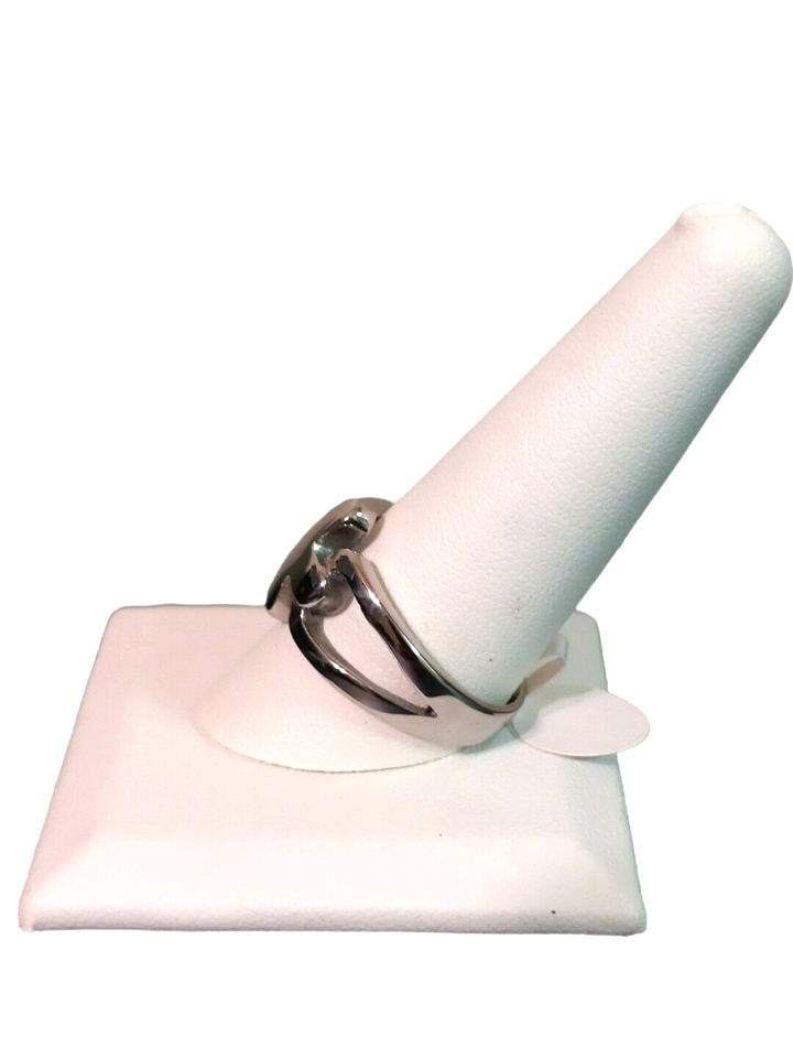 Beautiful Unisex Stainless Steel Cross Band Ring w/Gift Box Size 11.5 ...