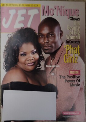 Jet Magazine April 10, 2006 - Mo'Nique in Phat Girlz Big Women BBW ...