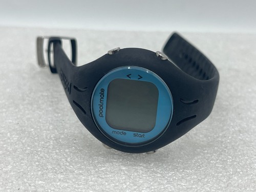Swimovate Poolmate 40mm Unisex Black/Blue Digital Watch - Needs Battery | eBay