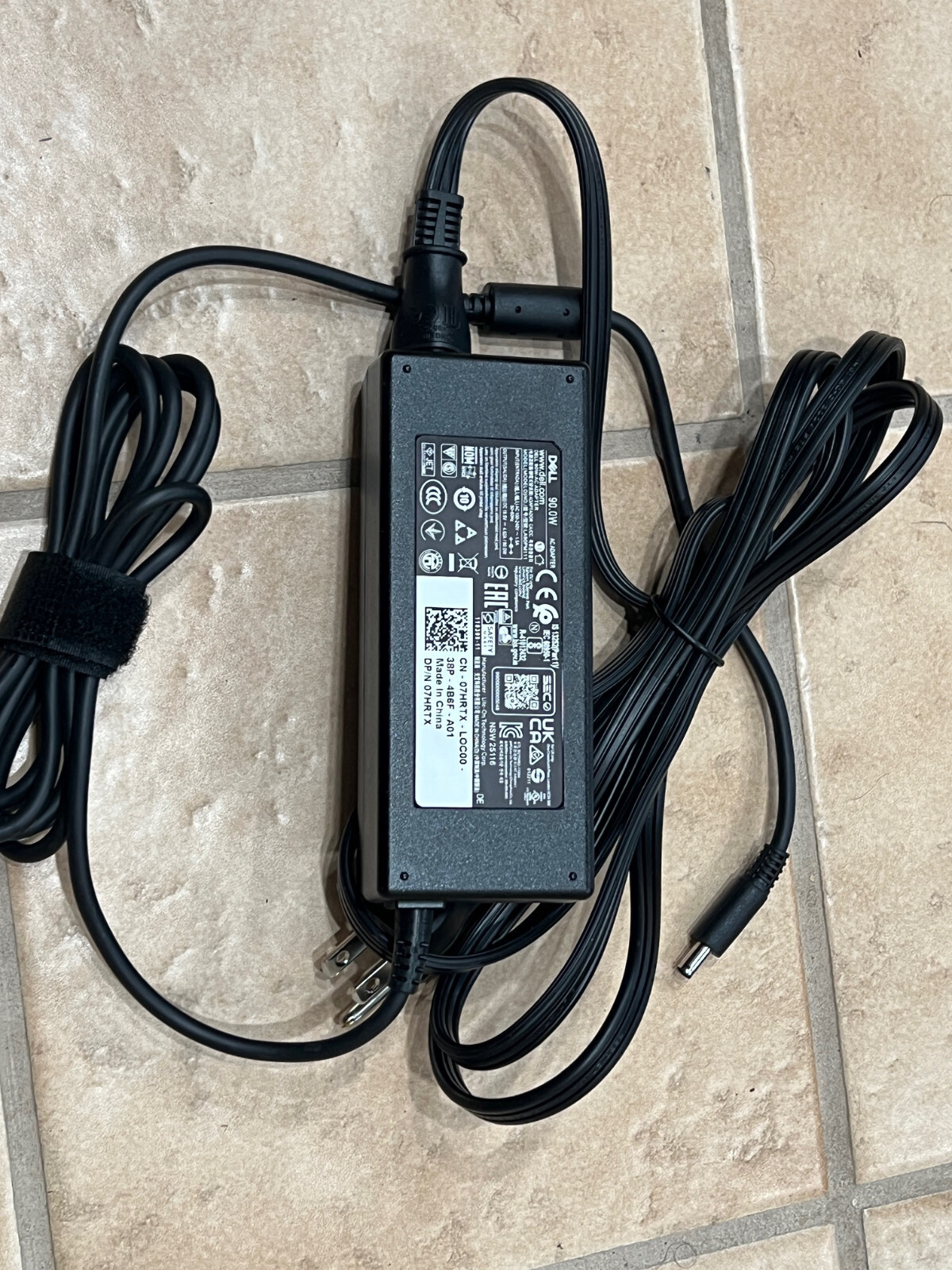 LOT OF 10 Genuine Dell 90w Charger AC Adapters 4.5mm Small Tip AMB02 ...