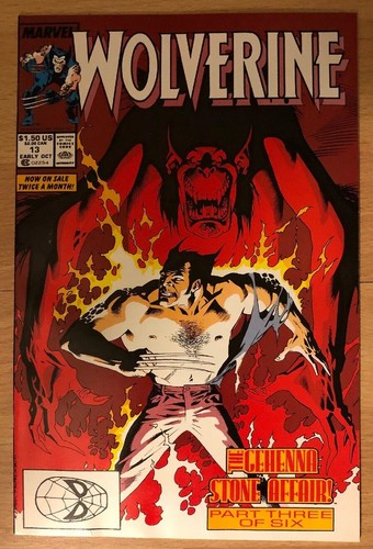 Wolverine Comic Book #13 Kevin Nowlan Cover Art, Jessica Drew App ...