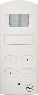 Yale Wireless Shed And Garage Alarm Wall Mounted White SAA5015 EASILY ...
