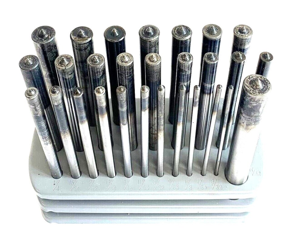 SPELLMACO TRANSFER PUNCH SET 3/32-1/2 #317 - NEW! - MADE IN USA! | eBay