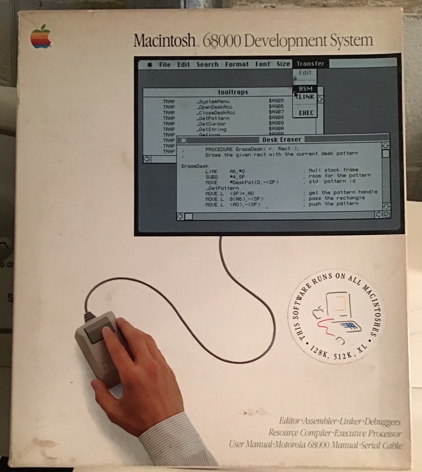 1984 Apple 68000 Development System In Box Ver 1.0 Disks: 690-5012 ...
