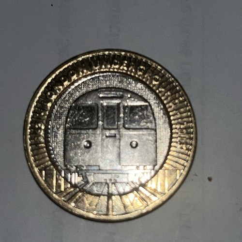 Extremely rare minting error £2 two pound coin London underground 2013 ...