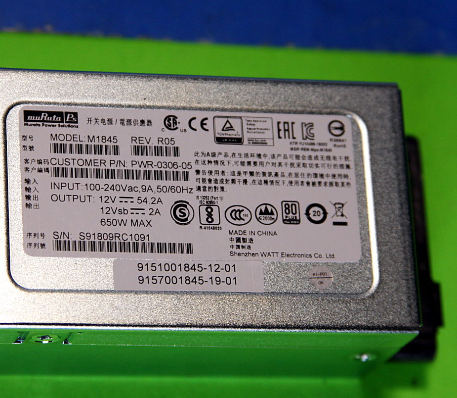 F5-UPG-AC-I5XXX F5 PWR-0306-05 Power Supply FOR i5000 i7000 i10000 ...