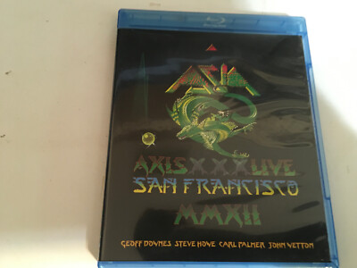Asia: Axis XXX - Live San Francisco Blu-ray 8024391069486| eBay