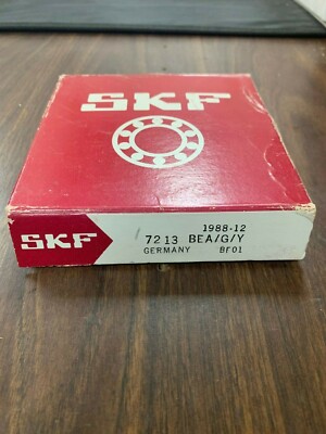 SKF 7213 BEA/G/Y Angular contact ball bearings, single row | eBay