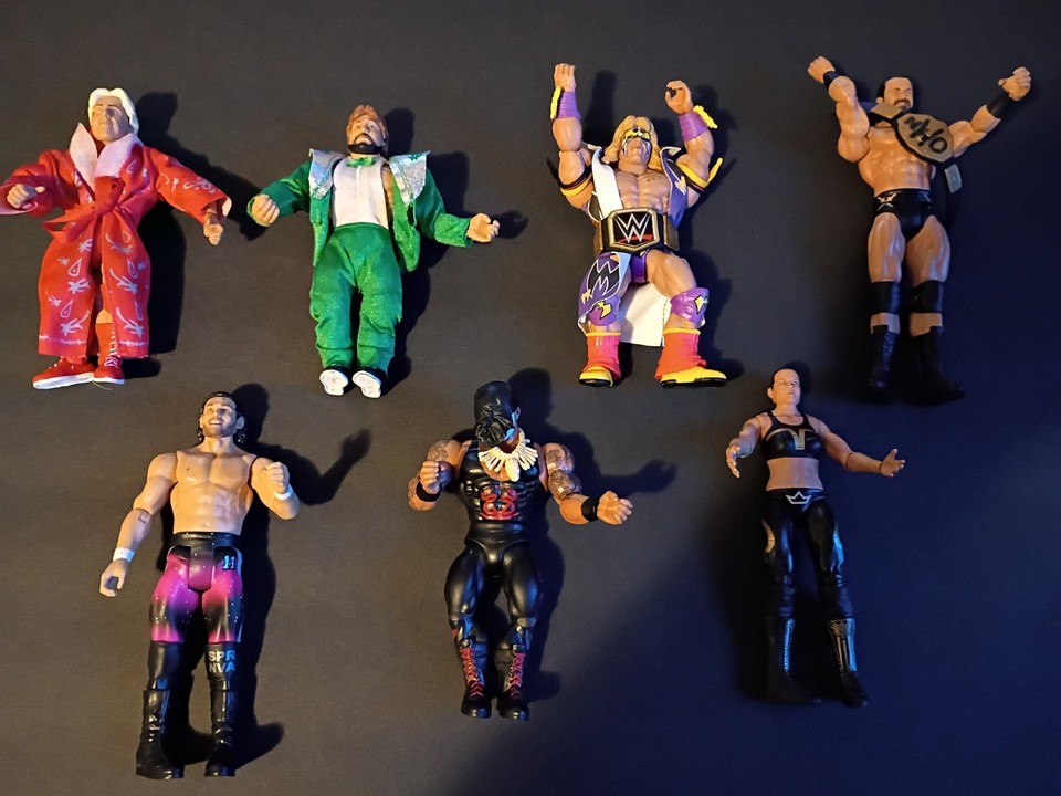 Lot of 7 WWF / WWE Characters | eBay