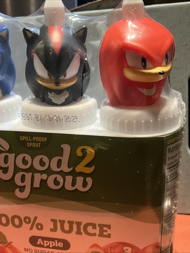 Good 2 Grow Juice Sonic The Hedgehog Shadow Knuckles New. Tops Only | eBay