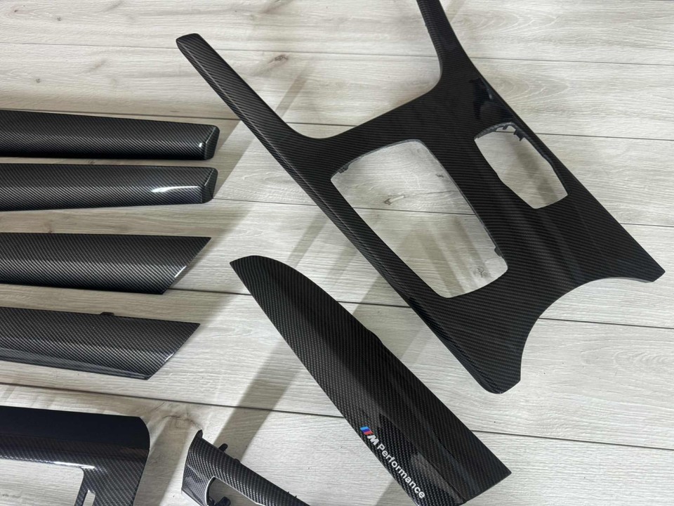 BMW X3 X4 F25 F26 M performance Interior Trim SET CARBON FIBER LHD | eBay